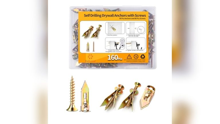 Best Wall Fasteners for Heavy-Duty Drywall and Concrete Mounting ...