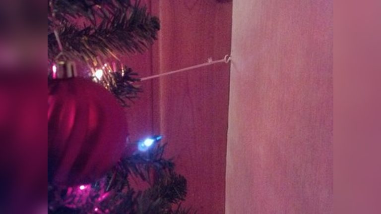How to Anchor Christmas Tree to Wall: Safe & Secure Holiday Tips ...