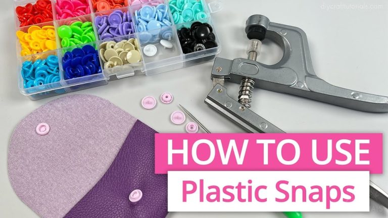 How to Use a Plastic Snap Fastener Tool: Quick & Easy Guide ...